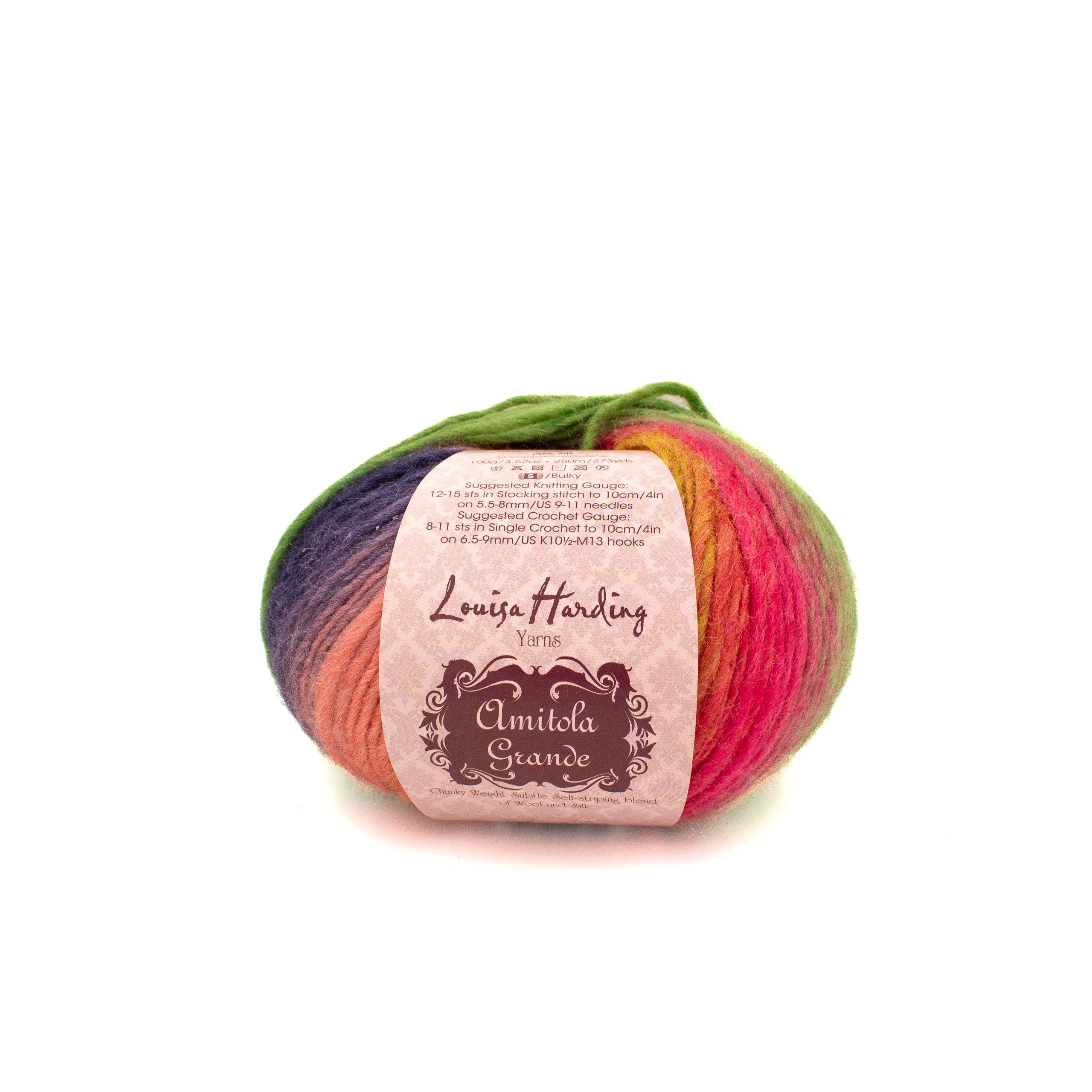 Louisa Harding Amitola Grande in Dahlia